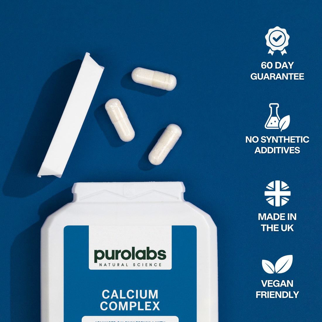 Calcium Complex | Best Calcium Supplement UK | Purolabs