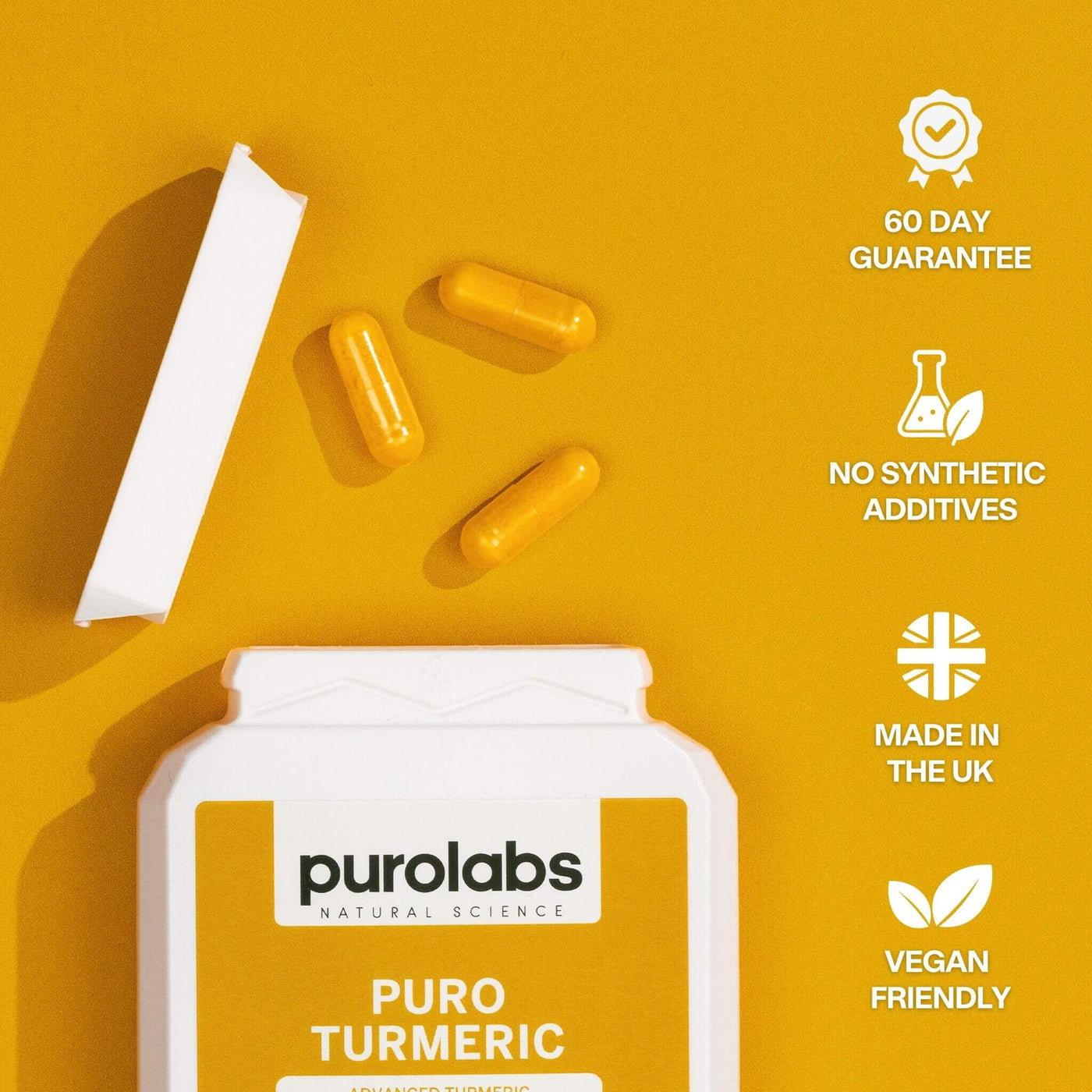 Puro Turmeric Capsules | Purolabs