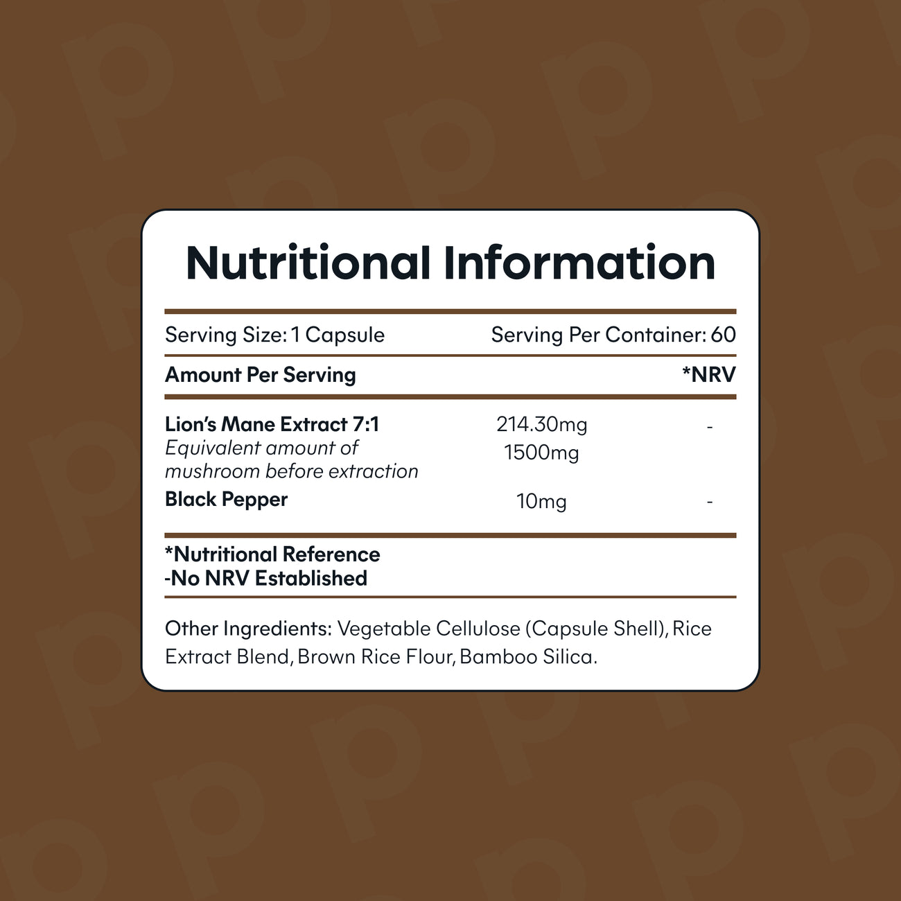 Lion's Mane Supplement | Purolabs