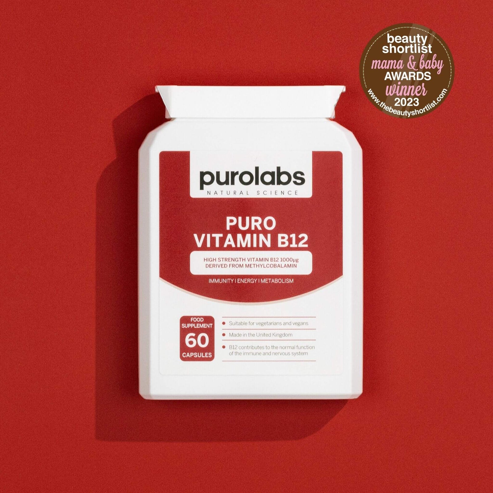 Vitamin B12 Capsules | Purolabs