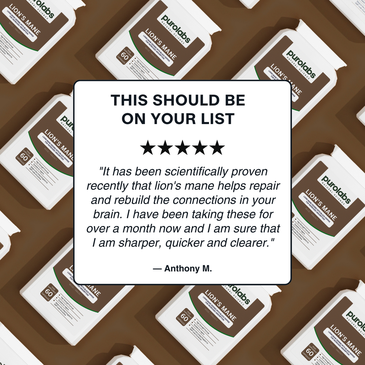 Lion's Mane Capsules | Purolabs