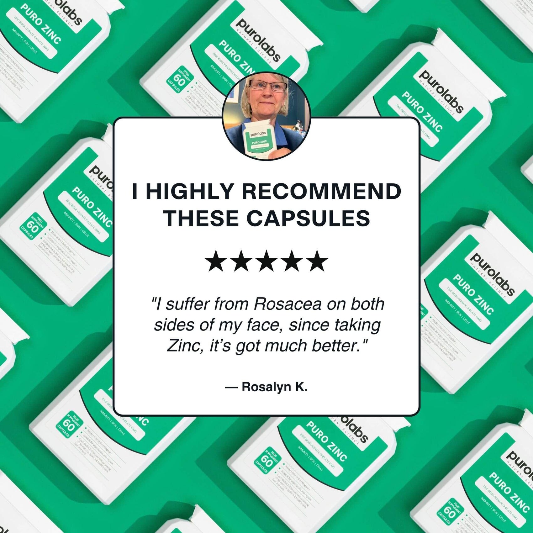 Puro Zinc | Zinc Supplement | Purolabs Nutrition