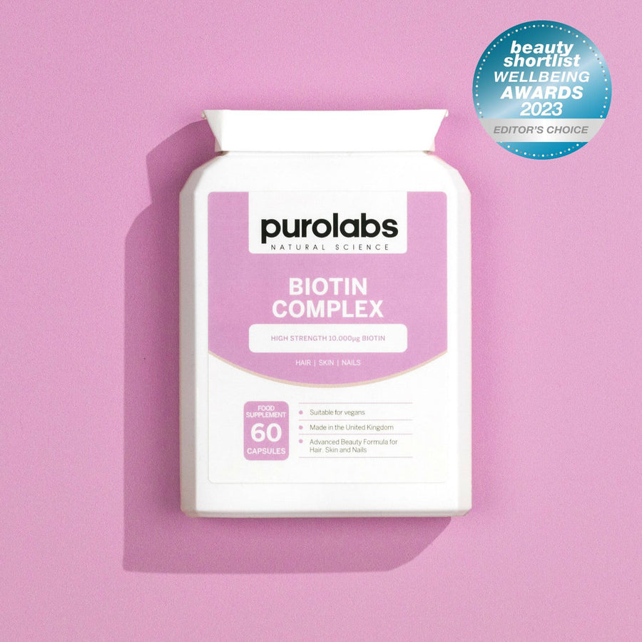 Puro Biotin Complex | Hair Growth Vitamins | Purolabs Nutrition