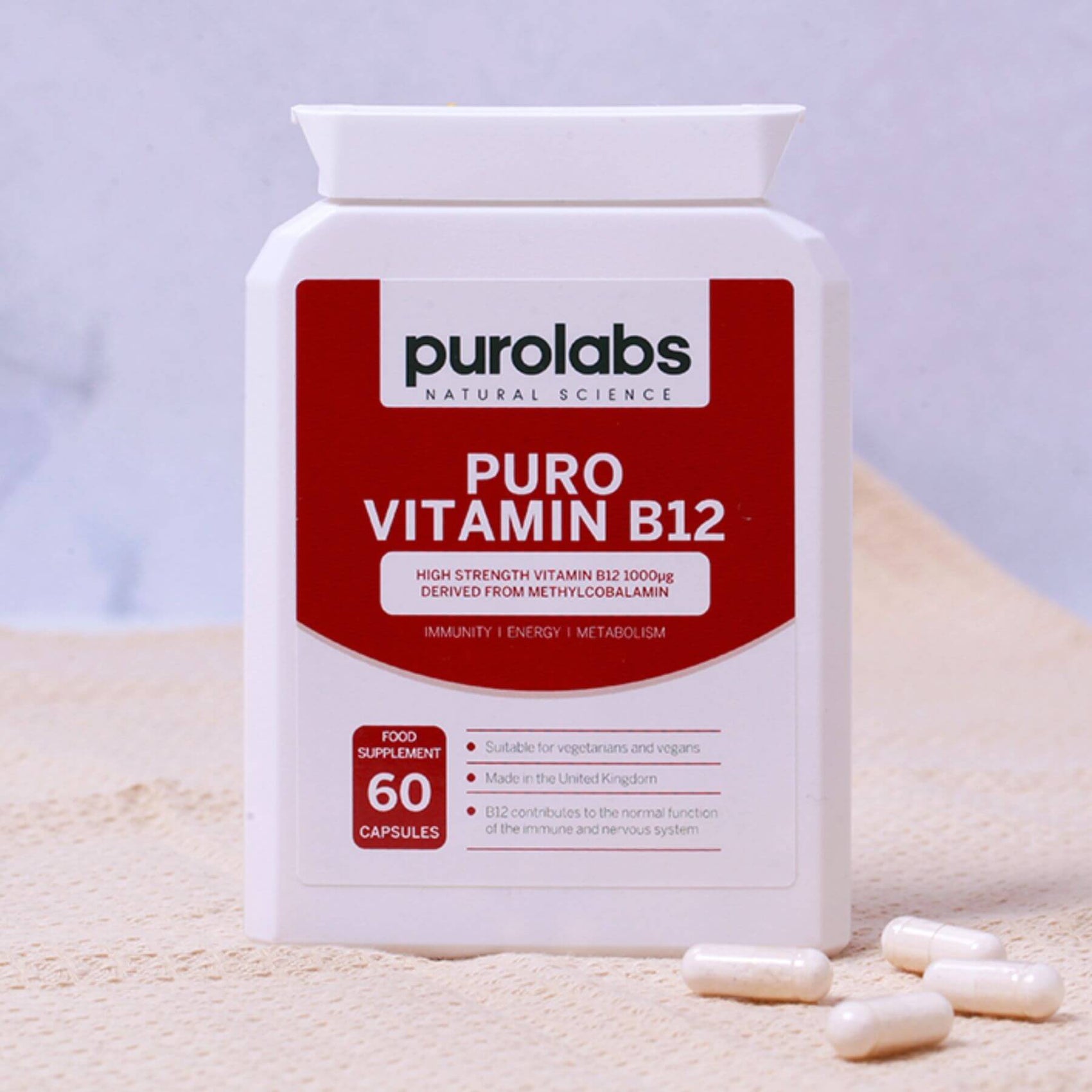 Vitamin B12 Capsules | Purolabs